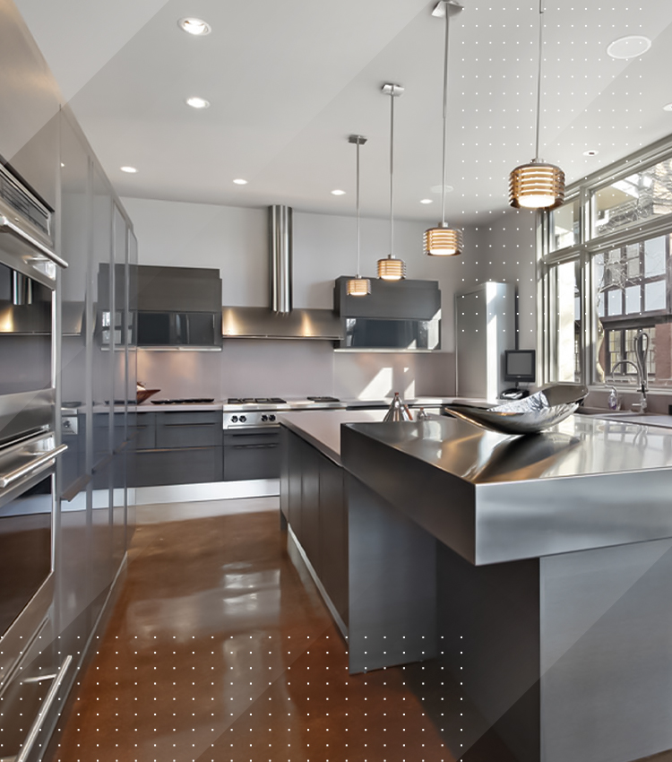 Sharp Aluminium Interior